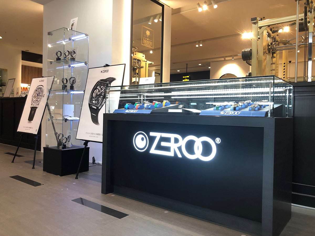 【阪急メンズ東京 FORTUNE TIMEにて、ZEROO POP UP EVENTを開催】 – ZEROO TIME Co.