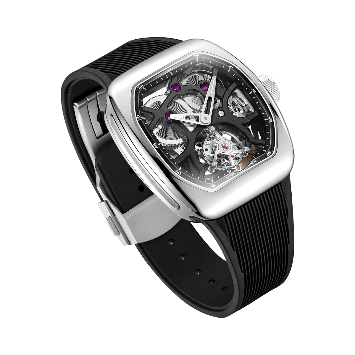 [NEW] ZEROO T9-01 UFO SKELETON AUTOMATIC TOURBILLON – ZEROO TIME Co.
